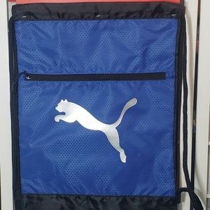 Puma | Bags | Nwt Puma Carrysack Mens Blue Sport Backpack | Poshmark